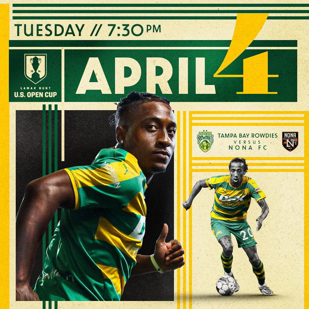 Rowdies to Host Nona FC in Open Cup - Tampa Bay Rowdies