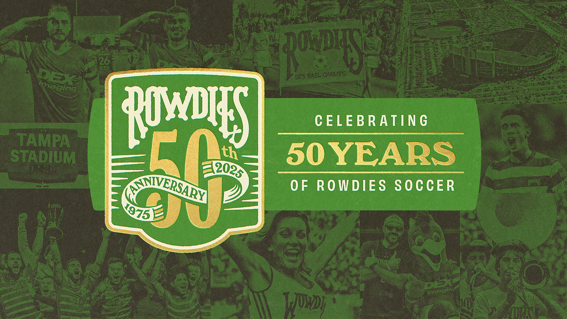 ROWDIES CELEBRATE 50th ANNIVERSARY DURING 2025 SEASON - Tampa Bay Rowdies